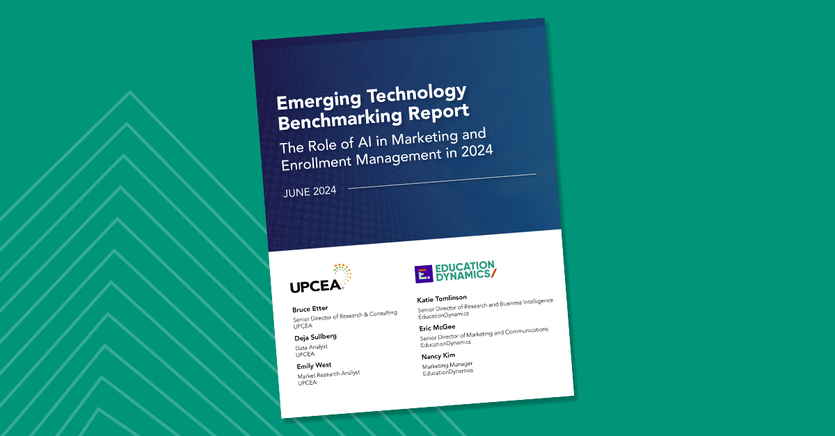 Emerging Technology Benchmarking Report:The Role of AI in Marketing and ...